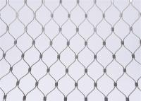 China Flexible Diamond Hole Wire Fence Rope Mesh Netting Zoo Animal Net for sale