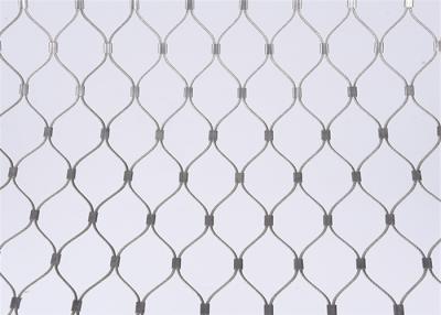 China Flexible Diamond Hole Wire Fence Rope Mesh Netting Zoo Animal Net for sale