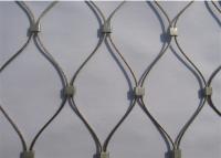 China Ss316 Ferrule Diamond Aviary Wire Netting For Zoo Fence for sale