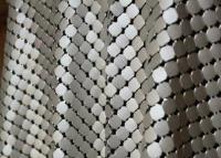 China Decorative Gold Metal Flake Fabric Hotel Curtain / Room Divider CE Certified for sale