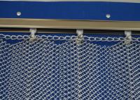 China 1.2mm 6*6 Mm Hole Metal Mesh Drapery Anodic Oxidation for sale