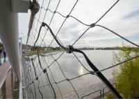 China Commercial 304 Stainless Steel Woven Wire Mesh For Architecture Netting for sale