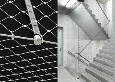 China Sus 304 Sus 316 Stainless Steel Cable Netting Ferrule Type for sale