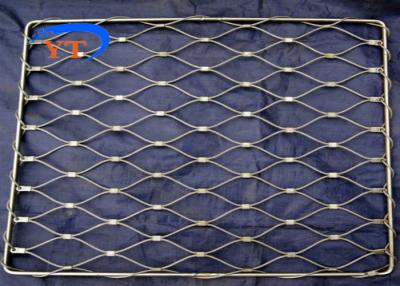 China Architectural Flexible Stainless Steel Cable Mesh Building Material 1.5-3.2 Wire Dia for sale