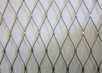 China Decorative Ferrule Balustrade Cable Mesh Flex Strong With Long Lifespan for sale