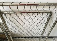 China Decorative Type Wire Rope Mesh Railing Fence Stainless Steel Ferruled for sale