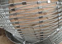 China CE Approved Aviary Wire Netting with 20mm to 50mm Mesh Opening and 2.0mm Wire Diameter Stainless Steel Cable Mesh for sale