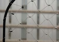 China Easily Assembled Cable Wire Mesh Stainless Steel High Strength Webnet for sale