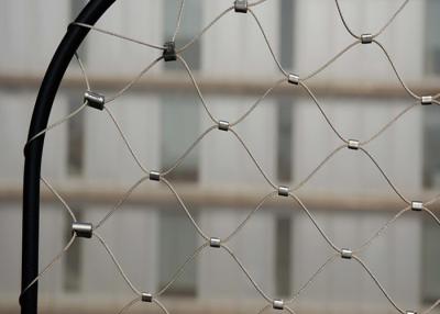 China Easily Assembled Cable Wire Mesh Stainless Steel High Strength Webnet for sale