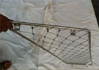 China Anti UV Black Oxide Wire Rope Mesh with 20mm to 200mm Aperture and 1.2mm to 3.2mm Cable Diameter for sale