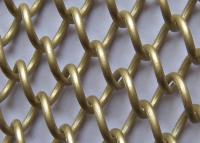 China 1.5 Times Hanging Metal Coil Drapery Fashionable For Room Divider Partition for sale