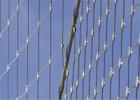 China Durable Architectural Stainless Steel Wire Mesh Knotted / Ferruled Shape for sale