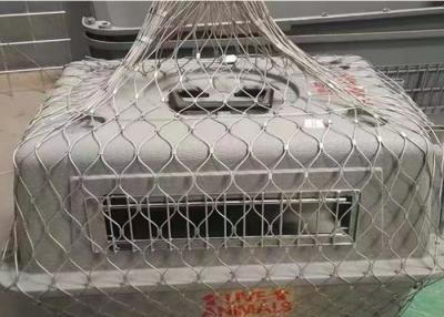 China 316 Balustrade Cable Mesh Stainless Steel 316 Crane Floodlights Fall Protection Nets for sale