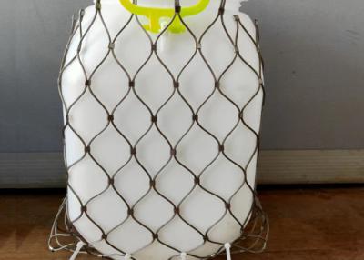 China Sound And Light Alarm Lamp Anti Theft Metal Mesh Bag Protector  Balustrade Cable Mesh for sale