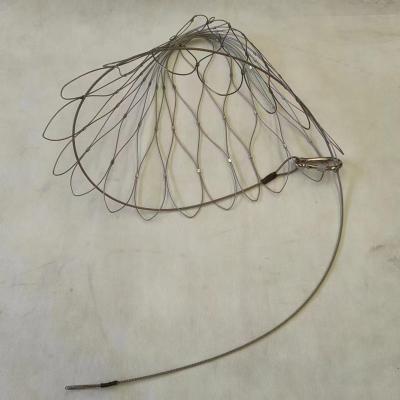 China SS316 Stainless Steel Rig Fixture Drop Prevention Nets For Secondary Retention for sale