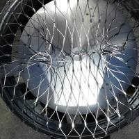 China 316 Stainless Steel Cable Safety Net Crane Floodlights Drop Preventing Net for sale
