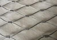 China Ferruled Style X-Tend Stainless Steel Cable Wire Mesh Netting For Zoo Breaking Resistant for sale