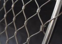 China 304L 3.0mm 150x150mm Stainless Steel Rope Mesh for sale