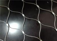 China 60x60mm SS316 Flexible Inox Wire Mesh For Net Fence for sale