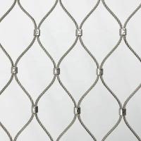 China 1x7 Flexible Stainless Steel Rope Mesh For Zoo Wire Mesh Fence for sale