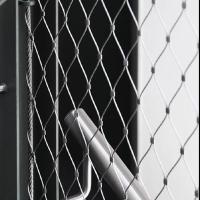 China 30mm Hole Stainless Steel Wire Protective Rope Mesh Zoo Wire Mesh For Animals for sale