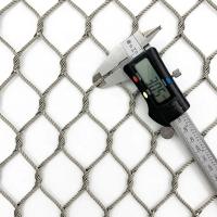 China 316 316l Stainless Steel Flexible Wire Mesh Netting For Bird Aviary for sale