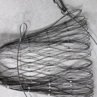 China Lamp Anti Falling Safety Net Stainless Steel Wire Mesh Bag for sale