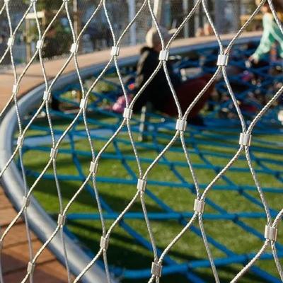 China SS316 Stainless Steel X Tend Zoo Aviary Wire Rope Mesh for sale