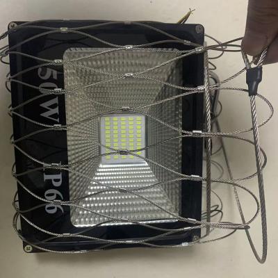 China Safety 316 Cable Drop Preventing Net For Floodlight Camera Anti Drop for sale