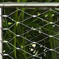 China SS304  Rope Construction Decoration Climbing Net Cable Enclosure Zoo Mesh for sale