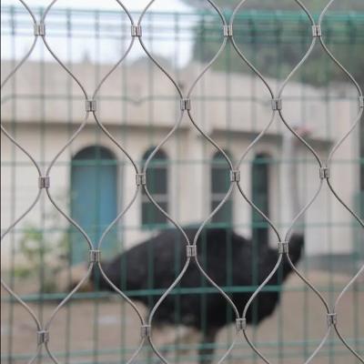 China 316 Stainless Steel Flexible Wire Mesh Netting For Bird Aviary for sale