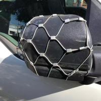 China Anti Theft Car  Side Mirror  Stainless Steel Rope  Mesh Bag for sale