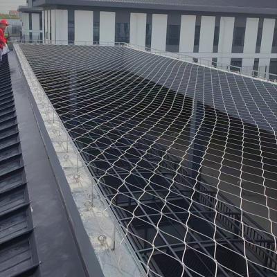 China Stainless Steel Wire Rope Mesh Zoo Animal Safety Cable Mesh for sale