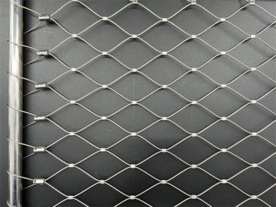 China 304 316 Stainless Steel Wire Rope Fence Cable Mesh for Staircase for sale