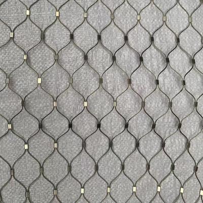 China Stainless Steel Wire Rope Net for Anti-Fall Protection - 2.0mm Cable Diameter for sale