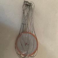 China Stainless Steel Lamp Anti-Fall And Anti-Theft Net Pocket Heavy Duty Material for sale