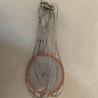 China Stainless Steel Lamp Anti-Fall And Anti-Theft Net Pocket Heavy Duty Material for sale