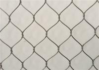 China High Strength SS Zoo Wire Mesh Hand Woven Anti - Rust Easy Installation for sale