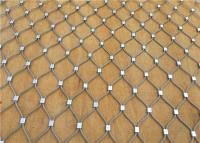 China Woven Rope Architectural Wire Mesh Corrosion Resistant For Zoo Safety Protection for sale