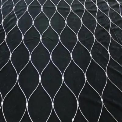China X-Tend 304 316 Stainless Steel Ferrule Rope Mesh For Green Wall Decorative Net for sale