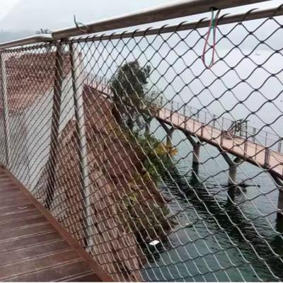 China 316 304 Stainless Steel Wire Cable Net Fence For Stair Railing Balustrade for sale