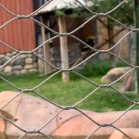 China Flexible Stainless Steel Rope Mesh  Anti-Fall Netting for Zoo Cage Fence Balcony Stair for sale