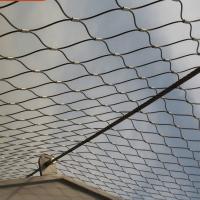 China 40*40mm Aperture  Stainless Steel Rope Mesh Used on Orchard Protection  Netting for sale