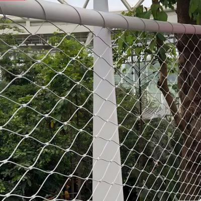 China Stainless Steel Rope Mesh 30*30mm Opening Safety Net Fence Netting Anti-Fall Netting for sale