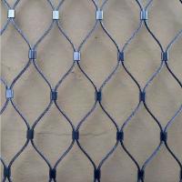 China Most impacting resistant  Stainless Steel Wire Rope Mesh For  Predator Area Protection for sale