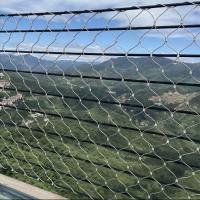 China Easy For Installment Stainless Steel Wire Cable  Mesh For Scenic Area Bridge Safety  Net for sale