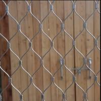 China 304 Stainless Steel Cable Fence  Mesh For  Fall Protection Bird Drone Zoo Animal Cage for sale