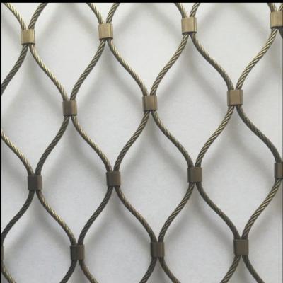 China Solid Anti-Fall Stainless Steel Wire Rope Drop Prevention Net For  School And Kindergarten for sale