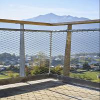 China X Tend Type 316 Stainless Steel Wire Rope Cable Mesh Drop Prevention Anti-Fall Safety Netting For Kindergarten Schools for sale