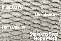 China Customized Height animal rope mesh strong flexible netting for sale